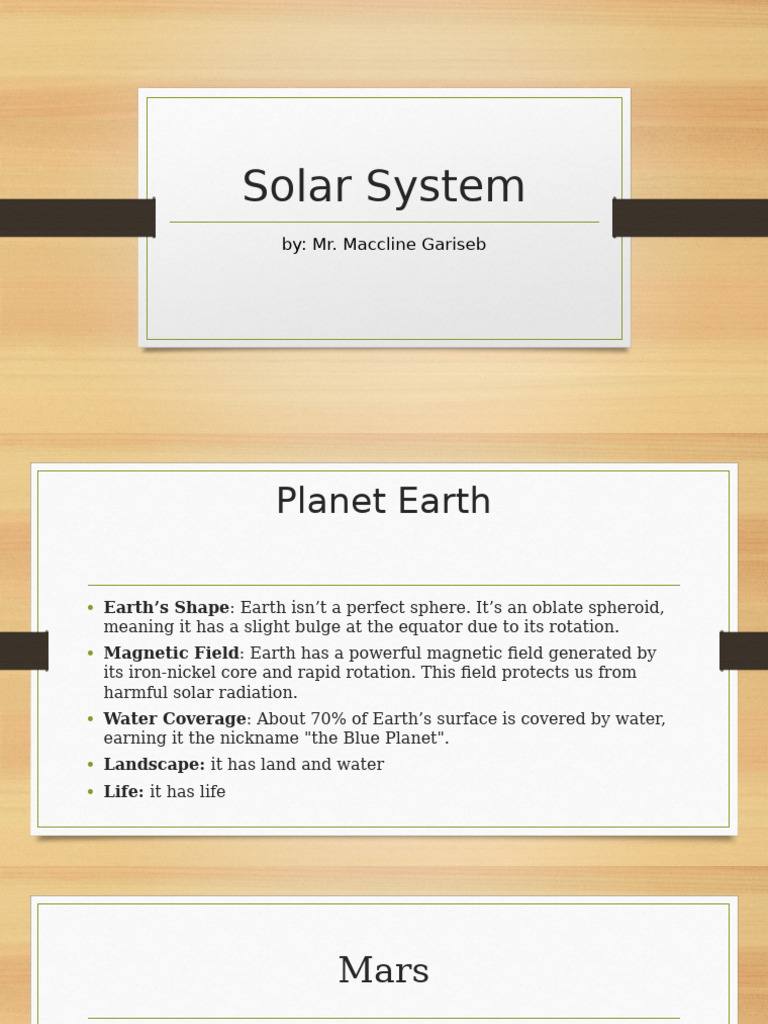Solar System | PDF | Science & Mathematics