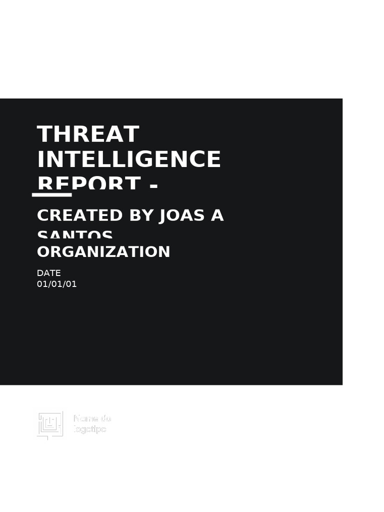 Threat Intelligence Report | PDF