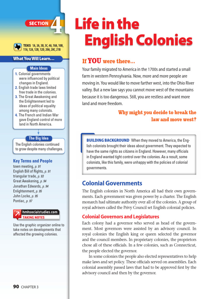 Chapter 3 Section 4 Reading | PDF | Olaudah Equiano