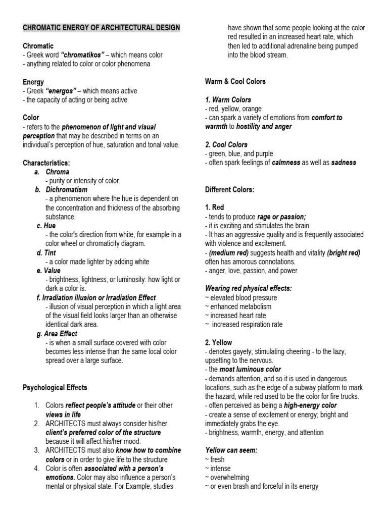 Toa Reviewer | PDF | Color | Composition (Visual Arts)