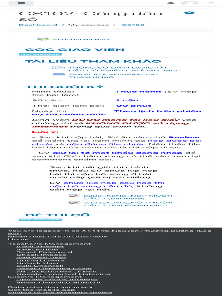 Course CS102 Công Dân Số | PDF