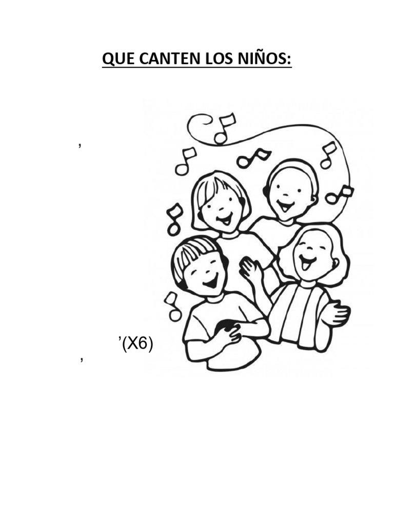 Que Canten Los Niños | PDF