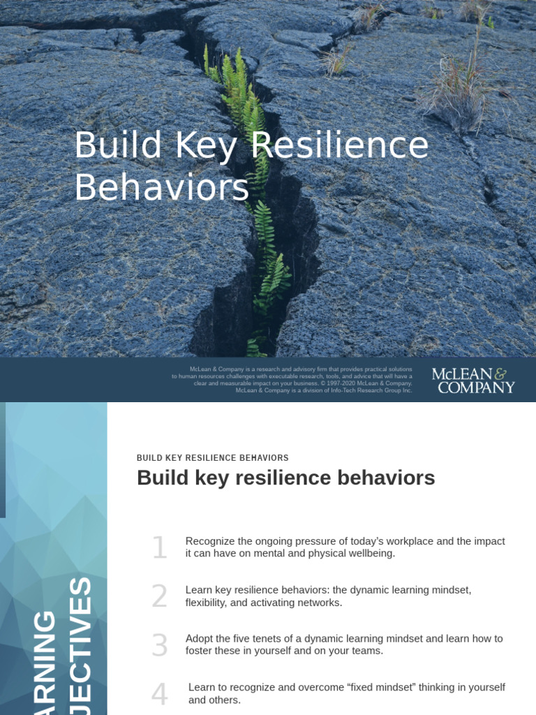 FINAL - Build-Key-Resilience | PDF | Psychological Resilience | Mindset