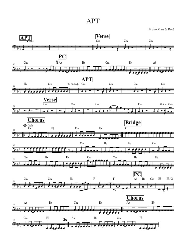 Apt Bruno Mars & Rose | PDF