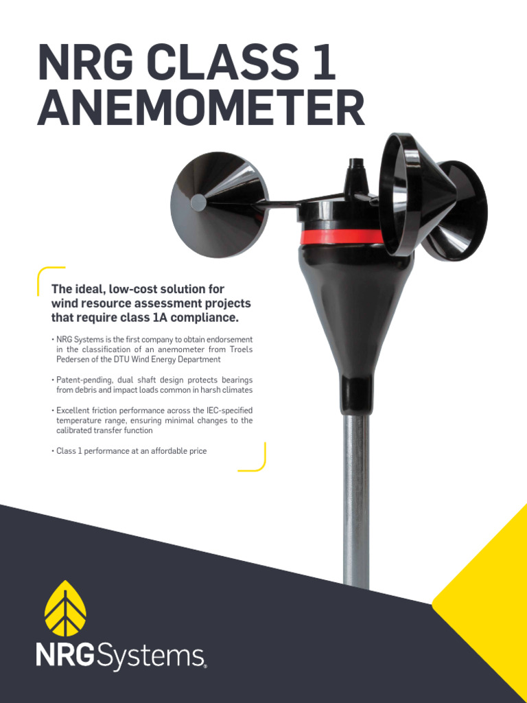 NRG Class1 Product Sheet WEB | PDF | Amplitude | Calibration