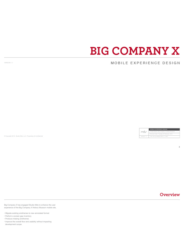 bcx-ux-design-mds-v1.1 | PDF | Computing | Software