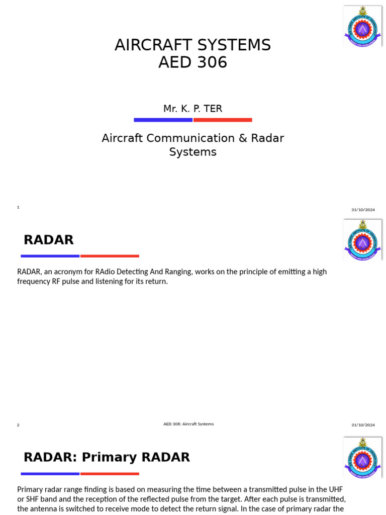RADAR | PDF | Radar | Radio