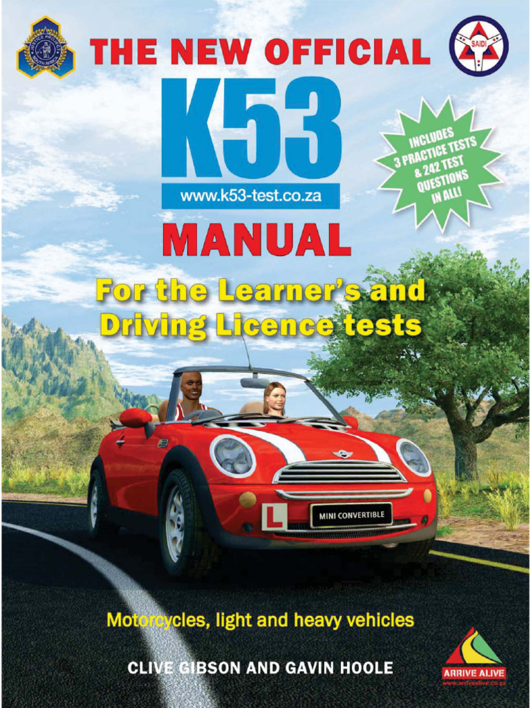 K53 Manual Final | PDF | Traffic | Clutch