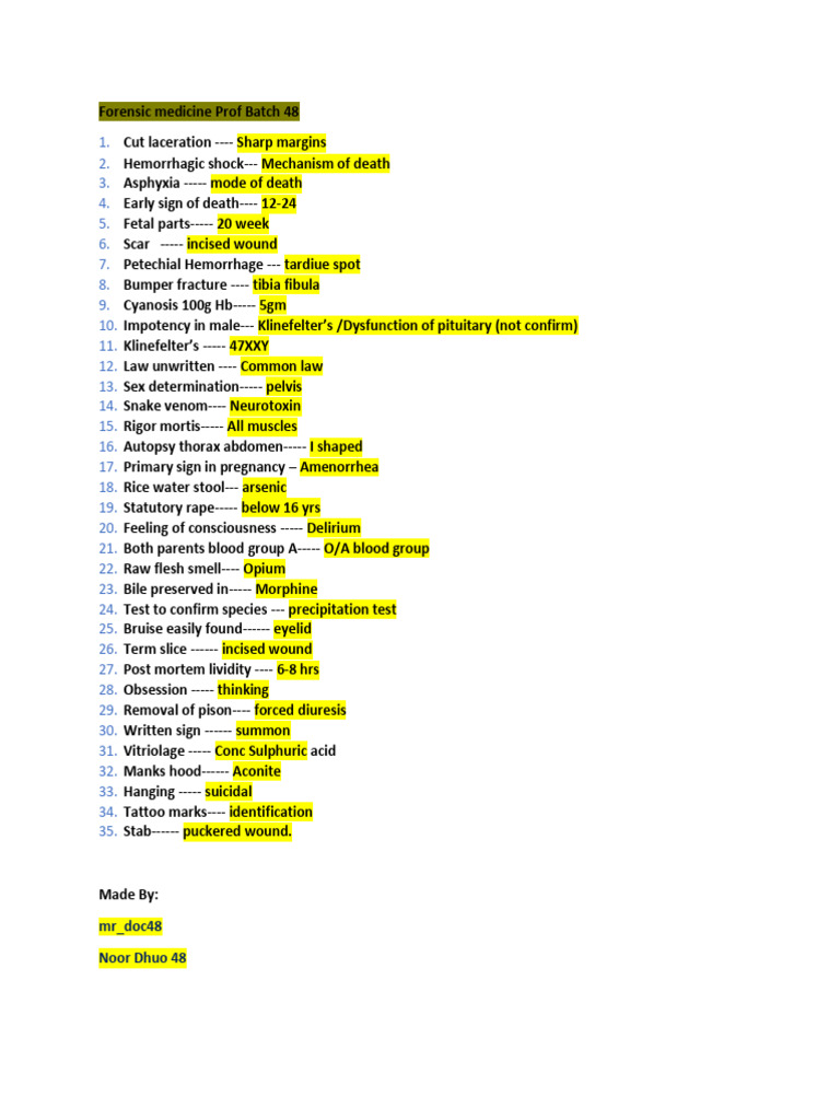 Batch 48 Fm Proff Key | PDF