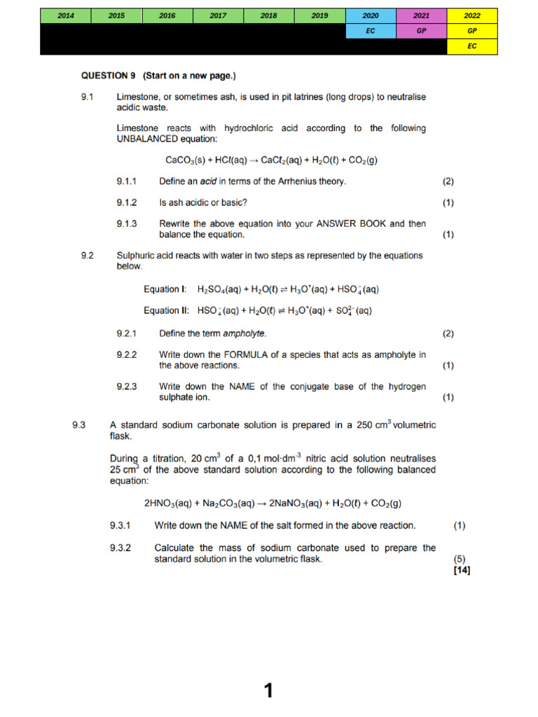 Acids Bases Ptable | PDF | Analytical Chemistry | Chemistry