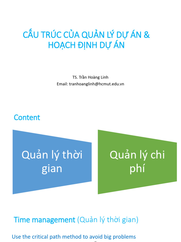 Chương 8 - Cấu Trúc Của QLDA | PDF