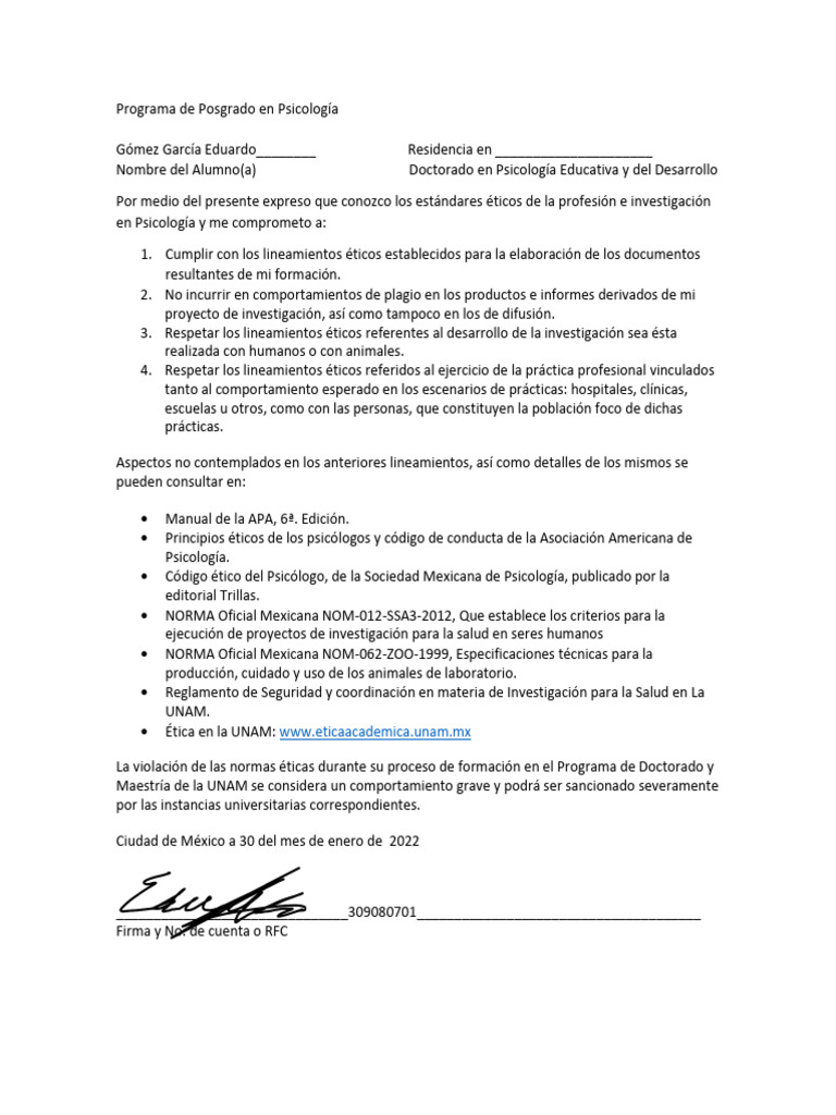 Compromiso Etico | PDF | Crecimiento personal y profesional ...