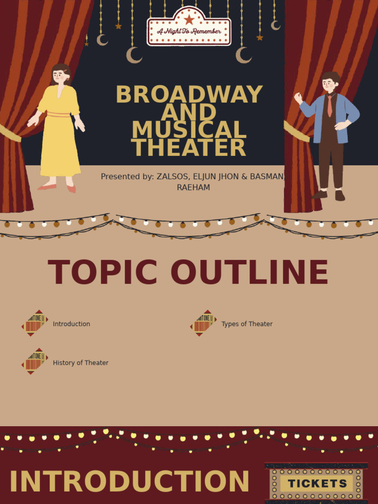 Broadway and Musical Theater | PDF | Musical Theatre | Theatre