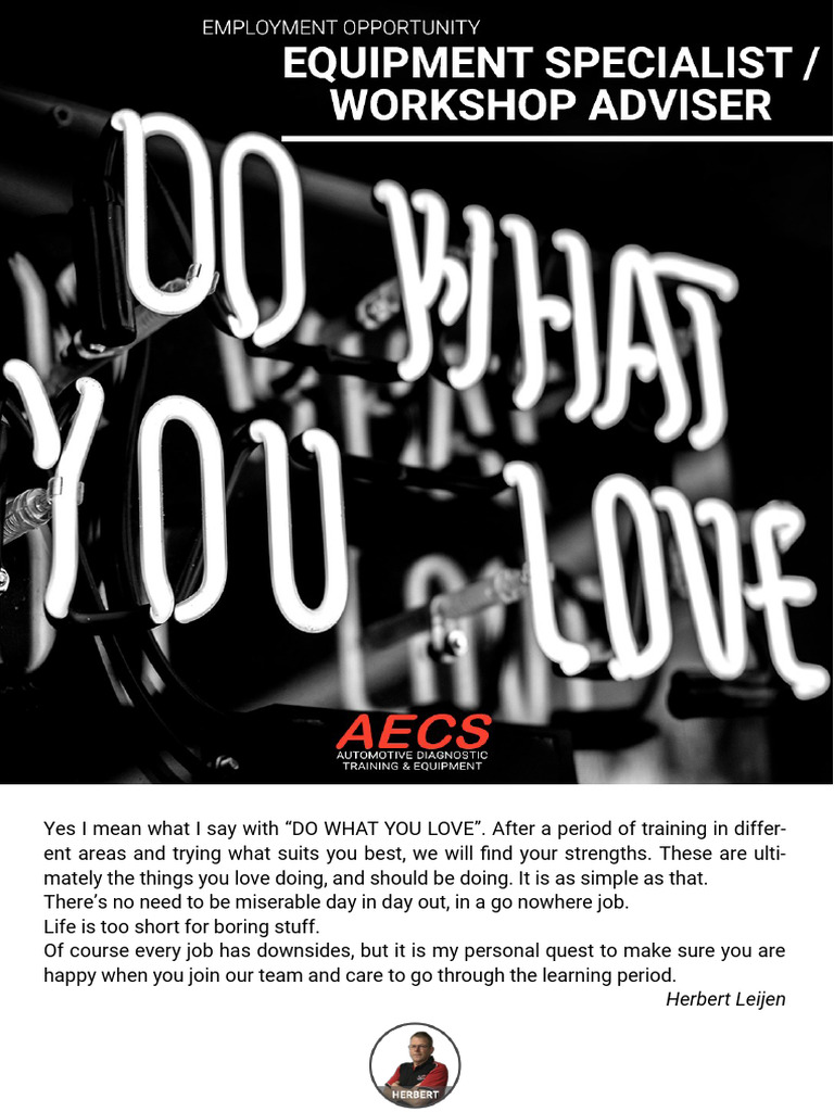 AECS Equip Specialist1 | PDF | Career & Growth