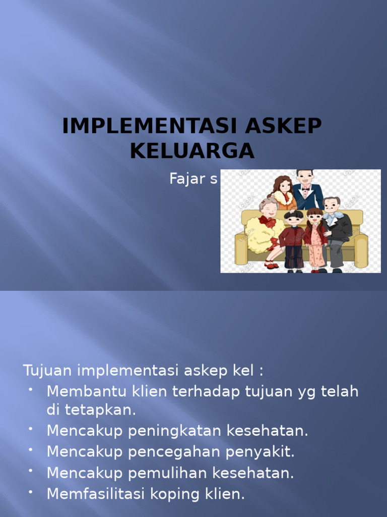 Implementasi Askep Keluarga | PDF