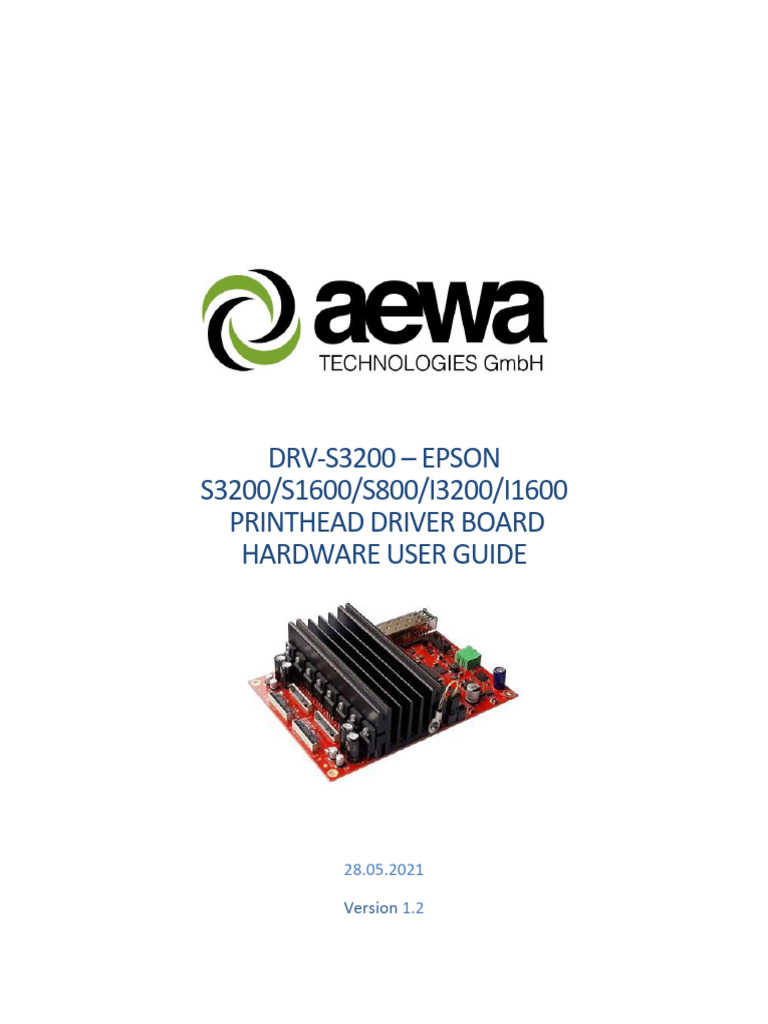 DRV S3200 Hardware User Guide | PDF | Electrical Connector | Computer Engineering