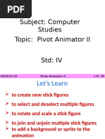 Pivot Animator Usage and Features Guide | PDF