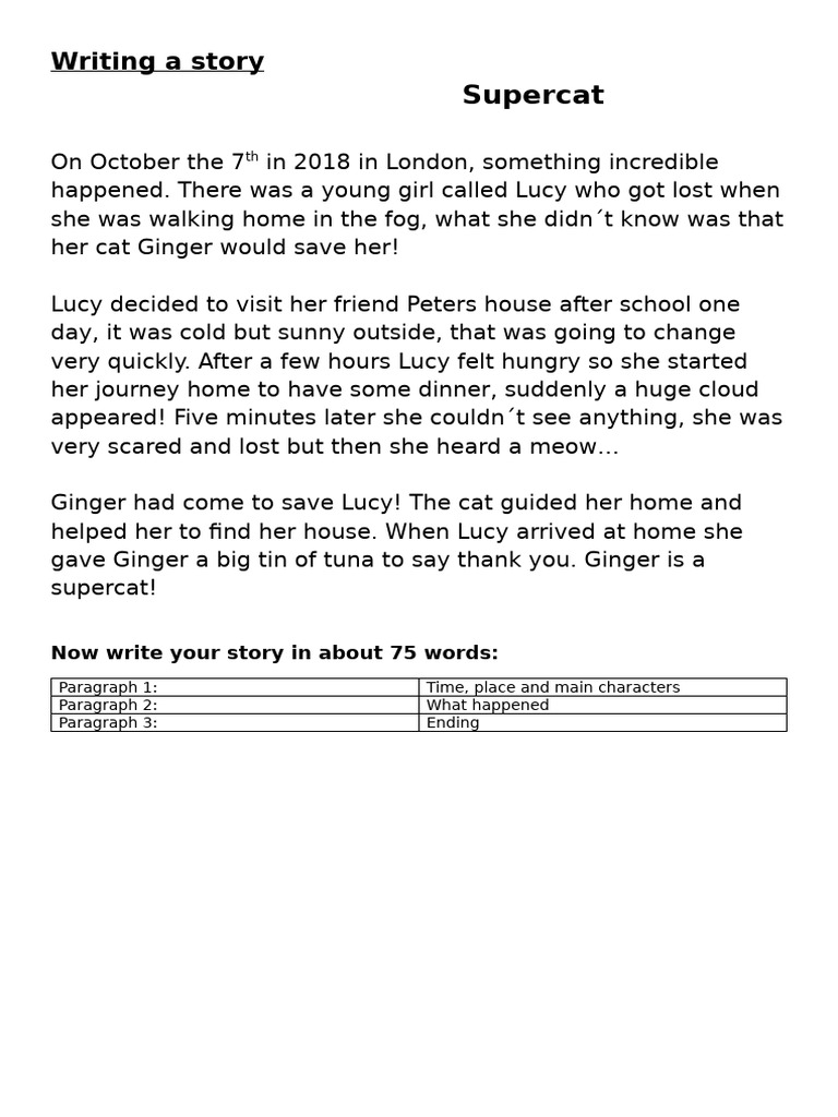 Eso 2 Unit 3 Writing | PDF | Mystery, Thriller & Crime Fiction ...