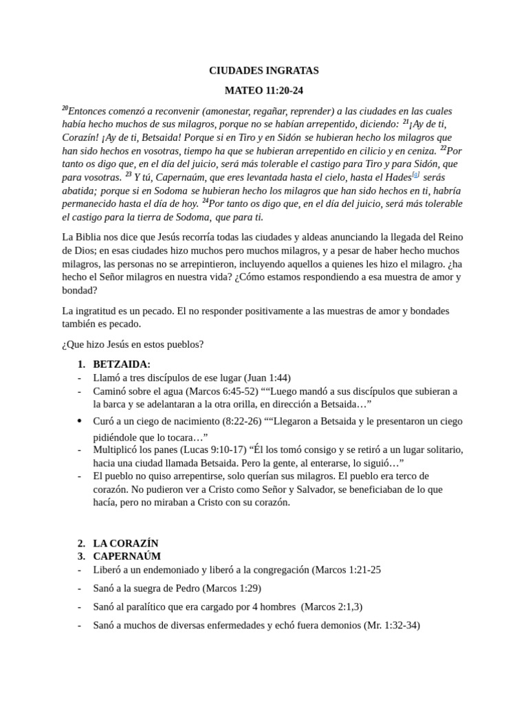 INGRATITUD | PDF | Jesús | Creencia religiosa y doctrina