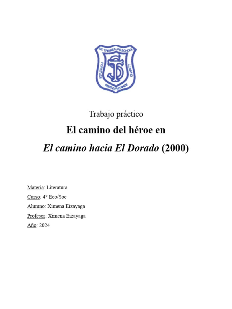 Ejemplo TP Camino Del Héroe | PDF | Hernán Cortés