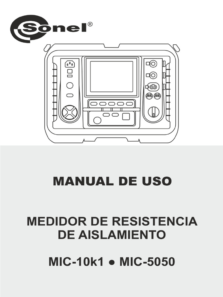 MIC-10k1 - 5050 Insobs v2.07 ES | PDF | Aislador (Electricidad ...