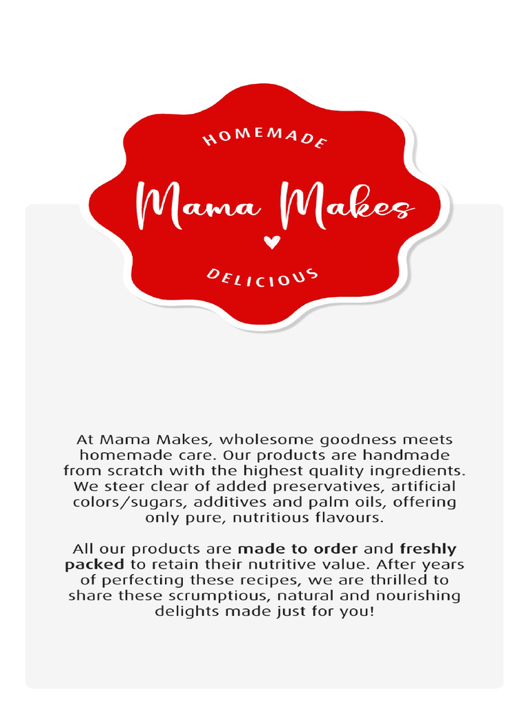 Mama Makes Menu-11 | PDF