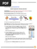 DensityWaterSE Key | PDF | Density | Buoyancy