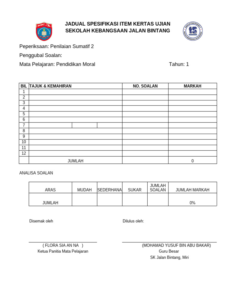 JSI Pendidikan Moral | PDF