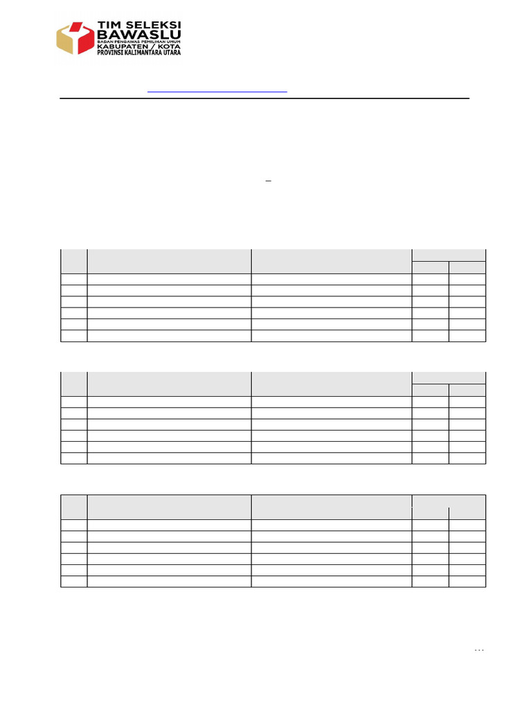Pengumuman Hasil Tes Kesehatan Dan Tes Wawancara | PDF