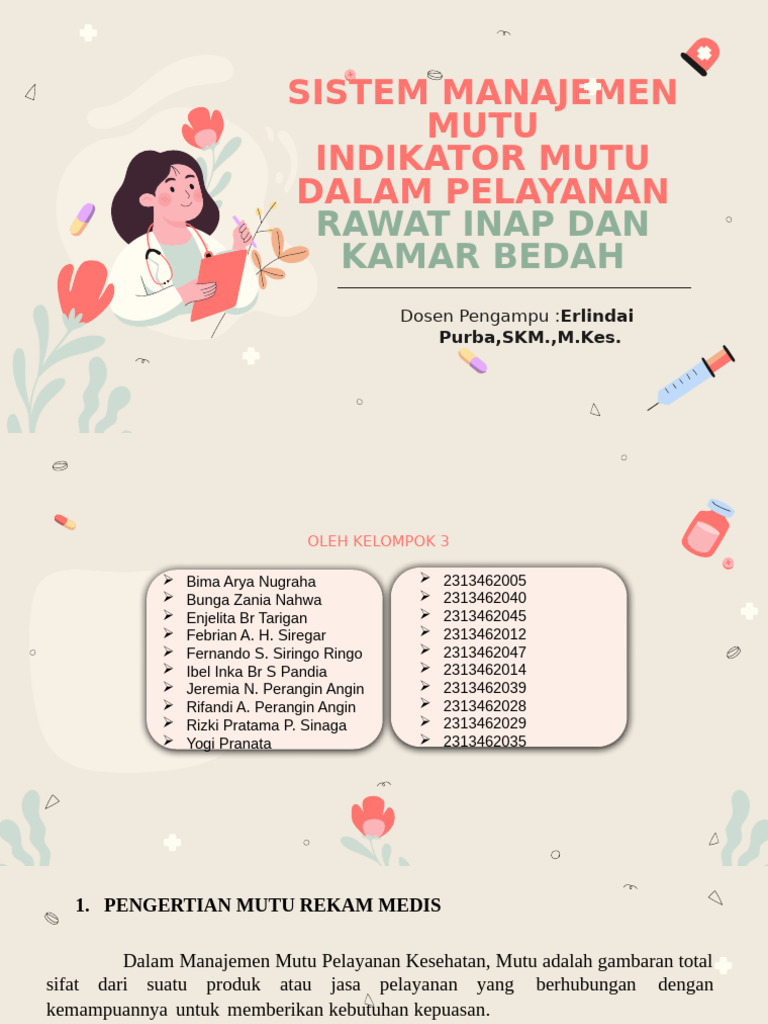 Manajemen Mutu KEL 3 | PDF