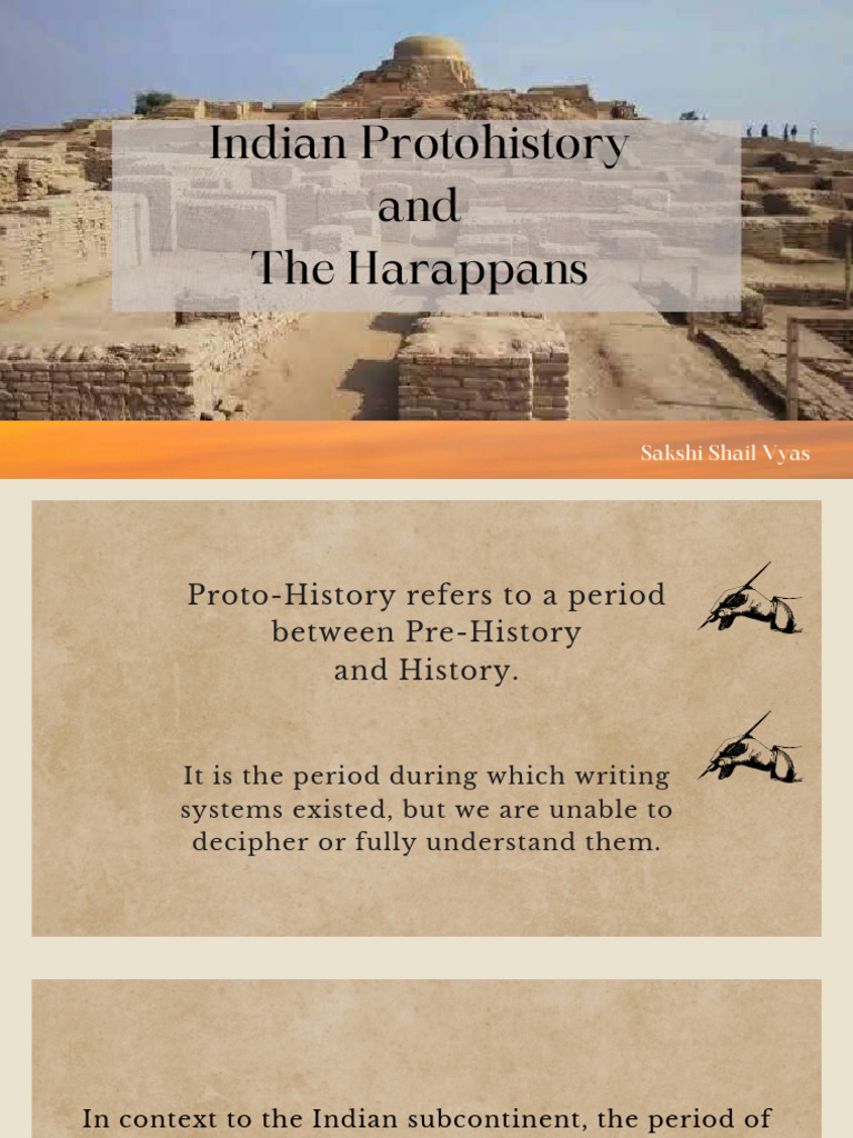 Protohistory and Harappans 2_compressed | PDF