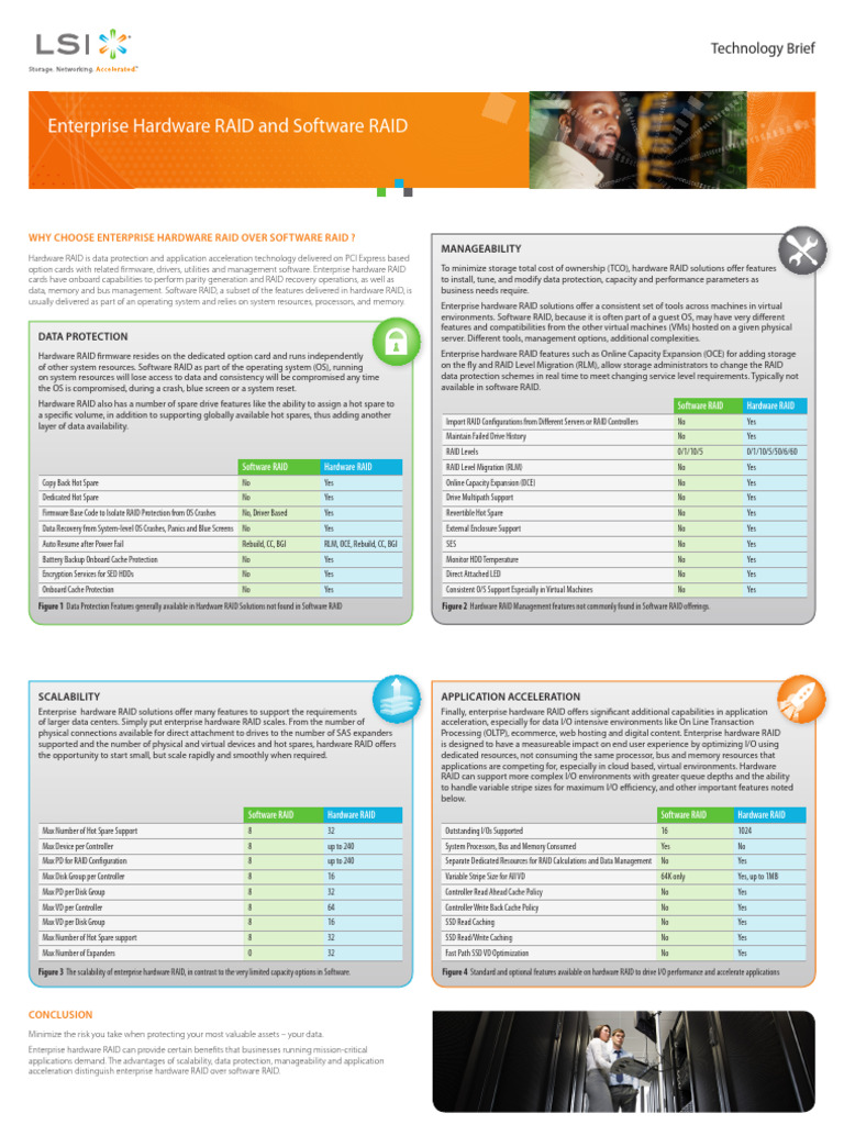 LSI_Technology_Brief_RAID | PDF | Operating System | Cache (Computing)