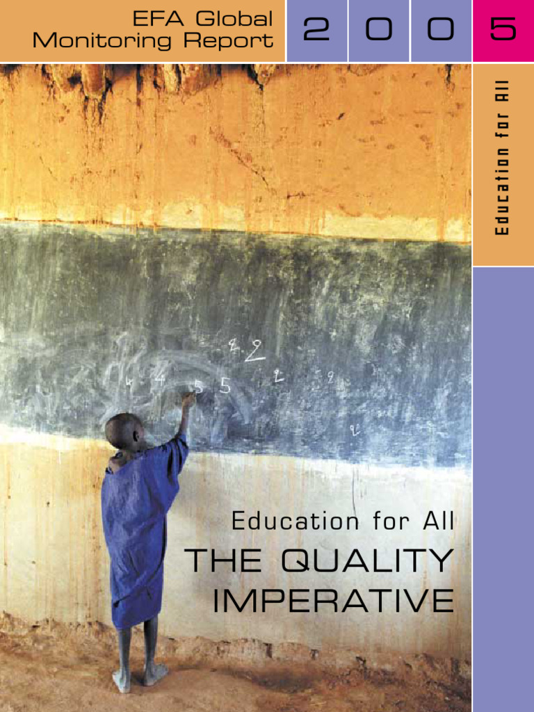 EFA 2005: Quality Education for All | PDF | Literacy | Teachers