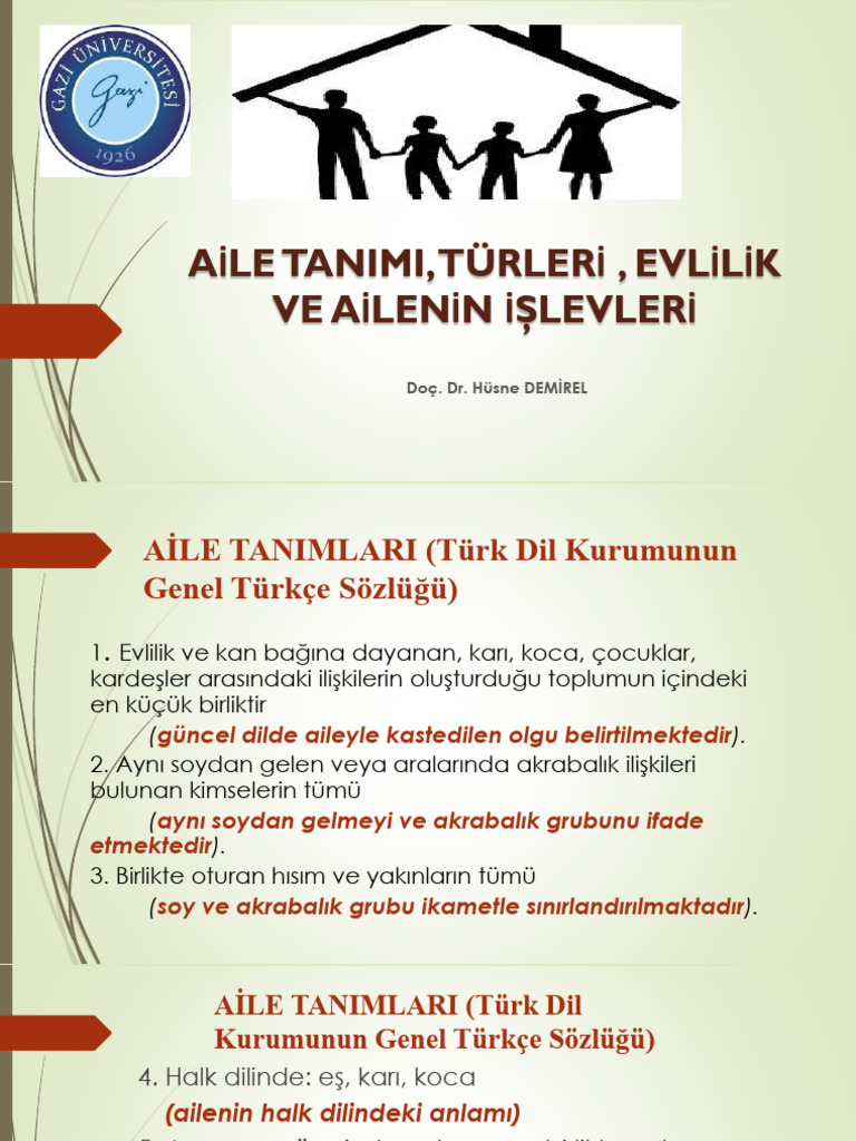 Aile_Tanimi__Turleri_ve_Islevleri | PDF