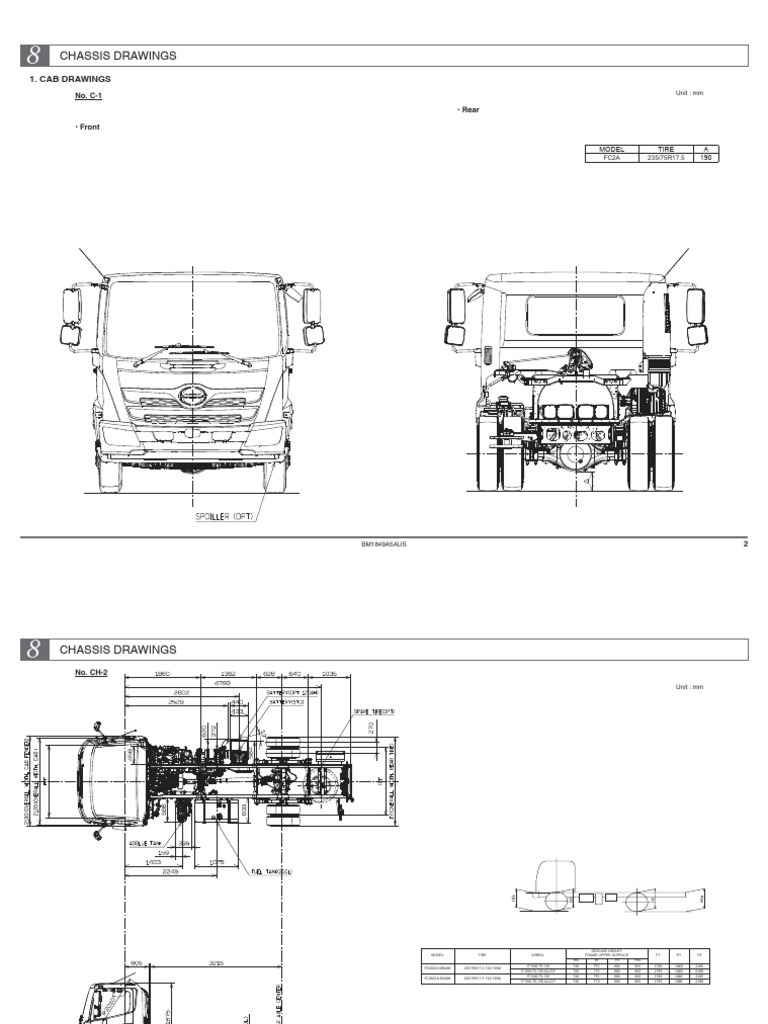 Chassis Drawings | PDF