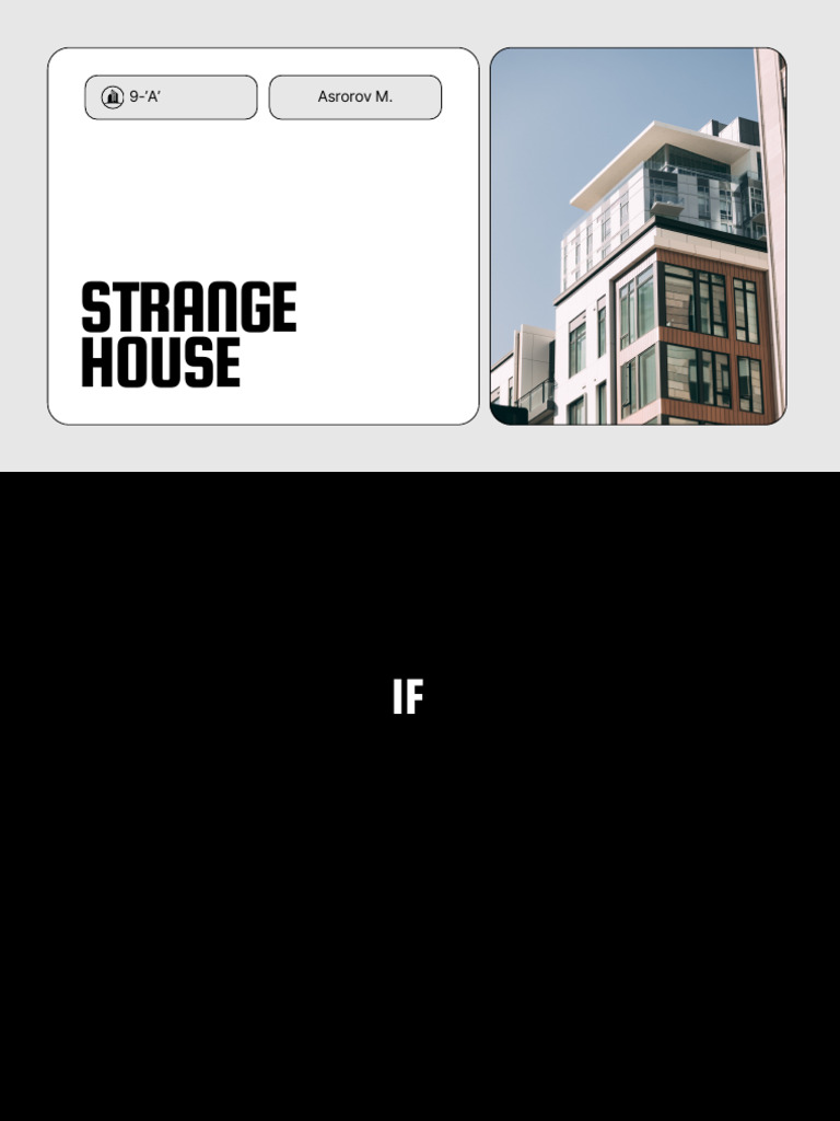 Unusual and Strange House Designs | PDF | Foreign Language Studies