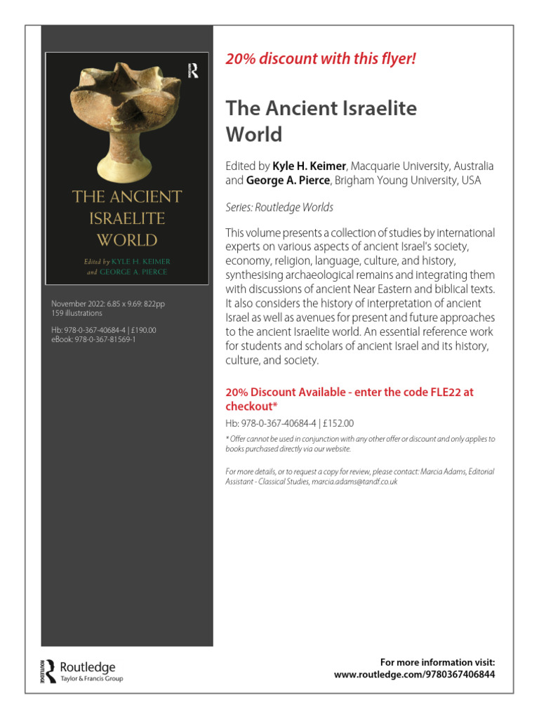 Ancient Israelite World | PDF