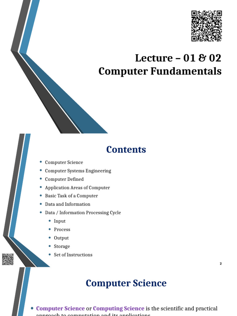 Lecture 01 And 02 Edited Pdf Inputoutput Computer Data Storage 1872
