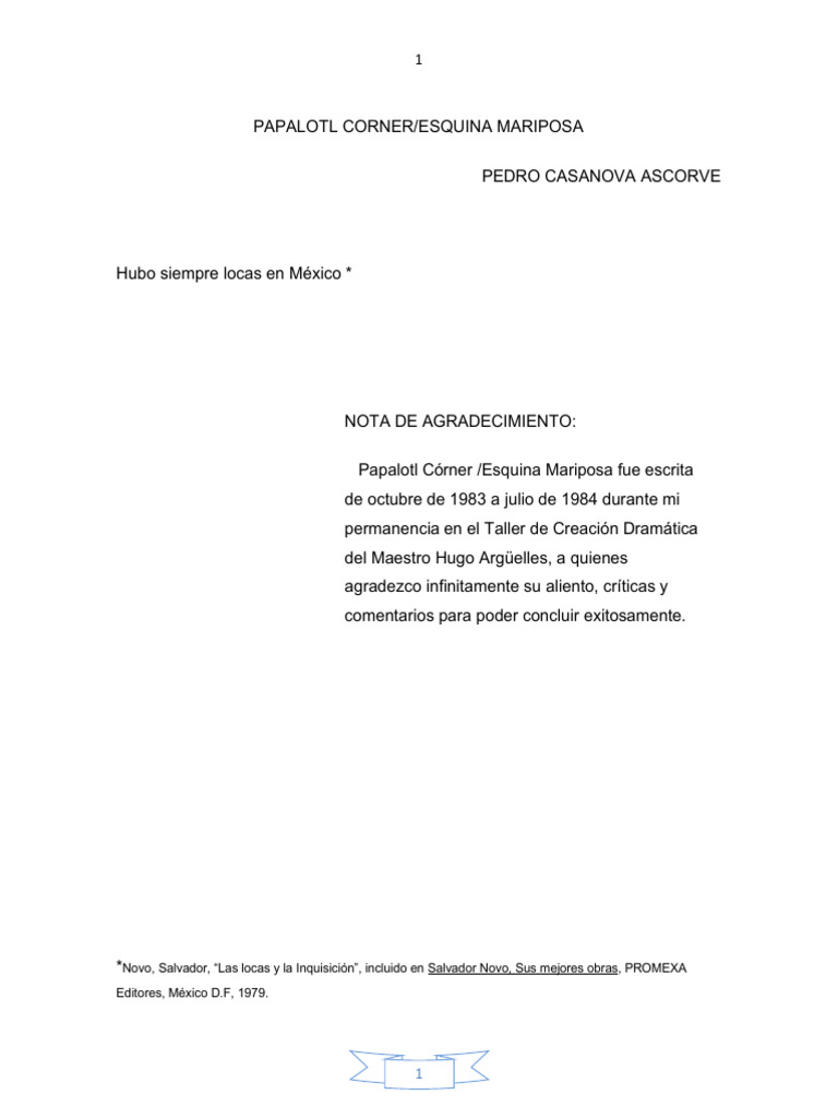 Pedro Casanova - Papalotl Corner | PDF | Lepidópteros