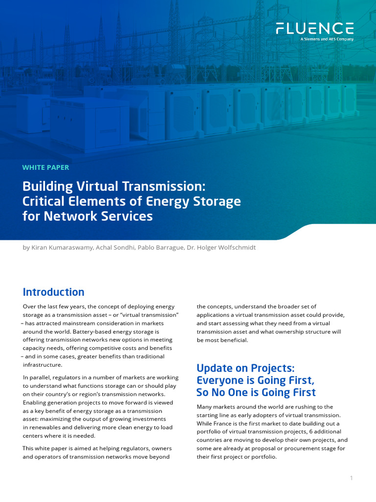 Building Virtual Transmission | PDF | Electric Power Transmission | Electrical Grid