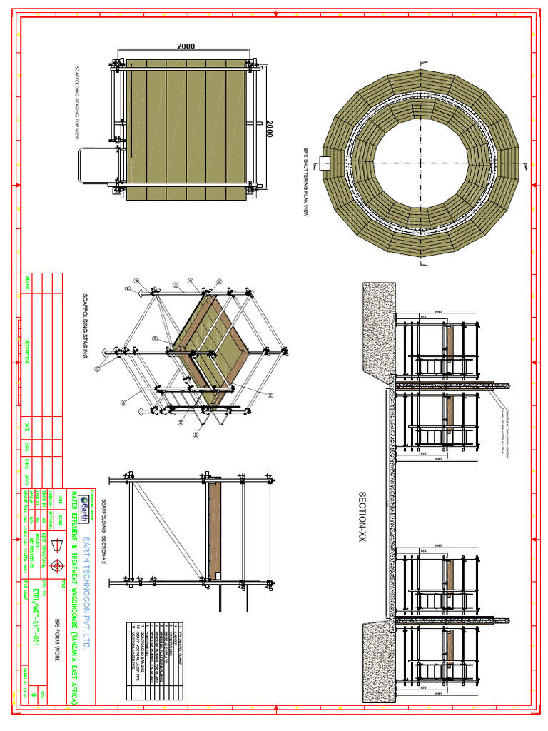 Scaffolding & Shuttering Plan Guide | PDF | Scaffolding | Construction ...