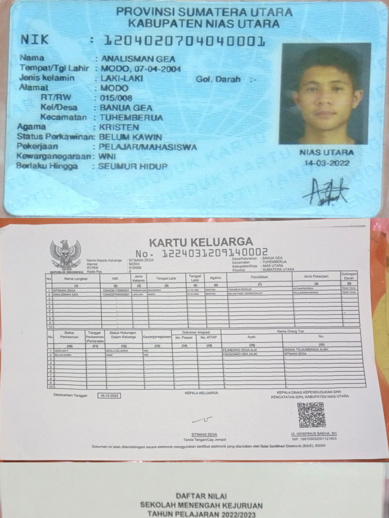 Berkas Pendaftaran-1 | PDF