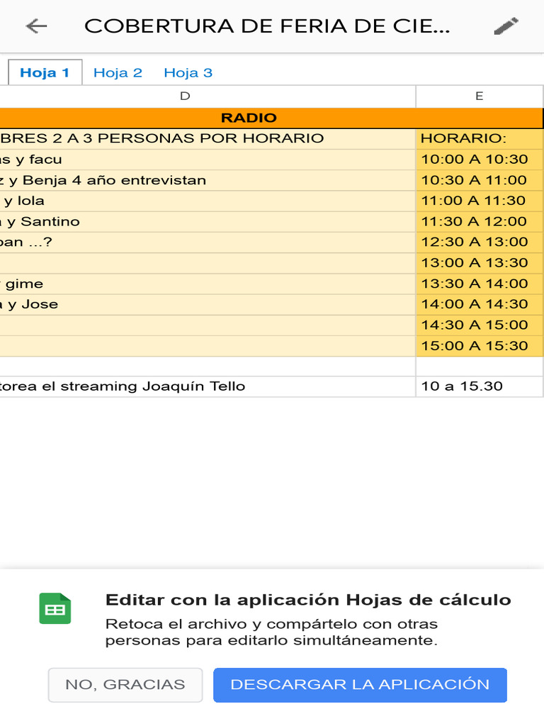 Cobertura de Feria de Ciencias 2024 Redes y Radio - Google Drive | PDF Cobertura de Feria de Ciencias 2024 Redes y Radio - Google Drive | PDF