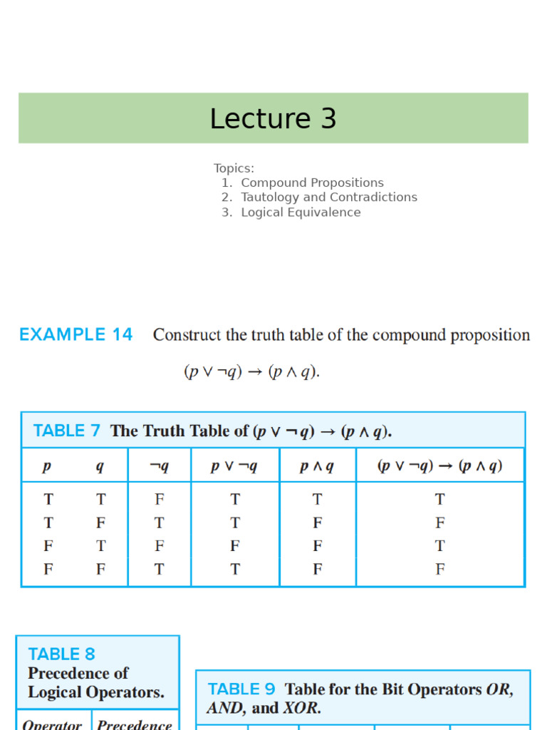 Lecture 03 | PDF | Science & Mathematics