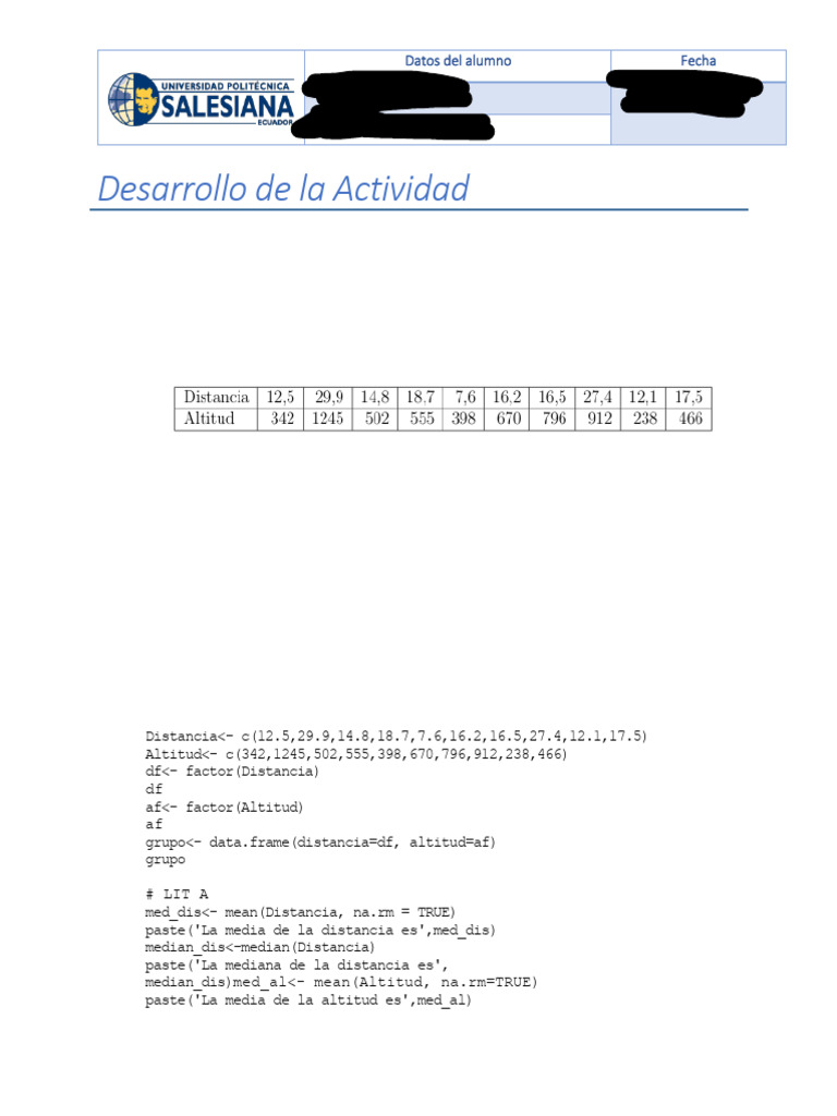Estad U2 T2 | PDF | Mediana