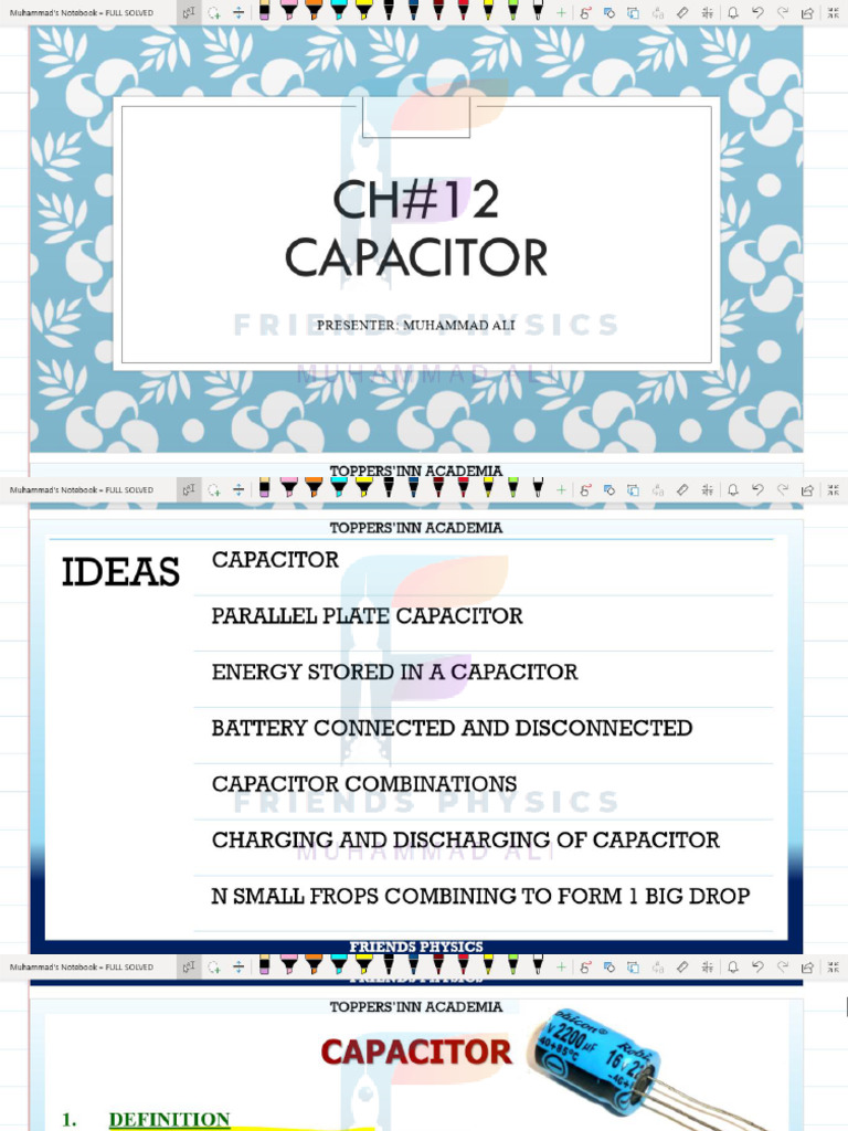 Capacitor Solved | PDF