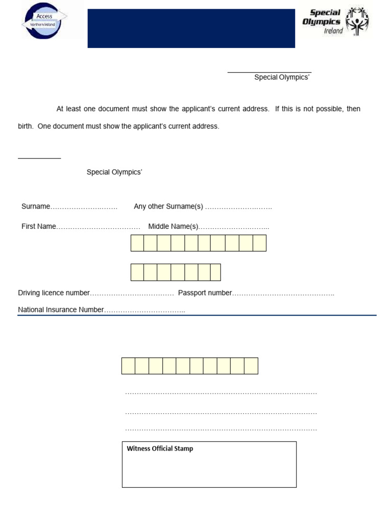 accessni-id-validation-form-v11-sep-2023 | PDF | Identity Document ...