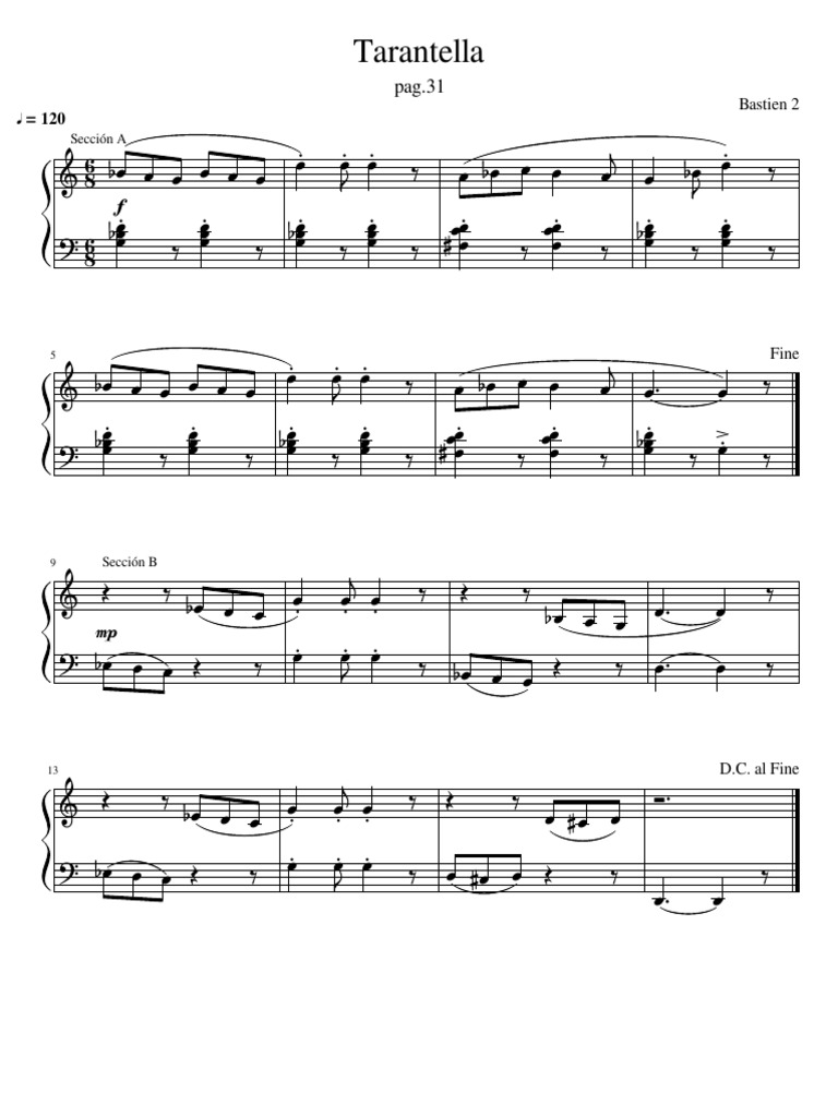 17) Tarantella | PDF