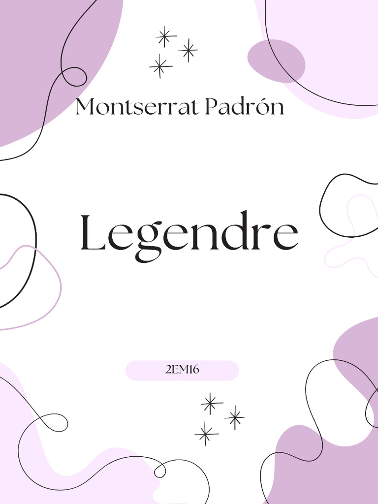 Legendre | PDF