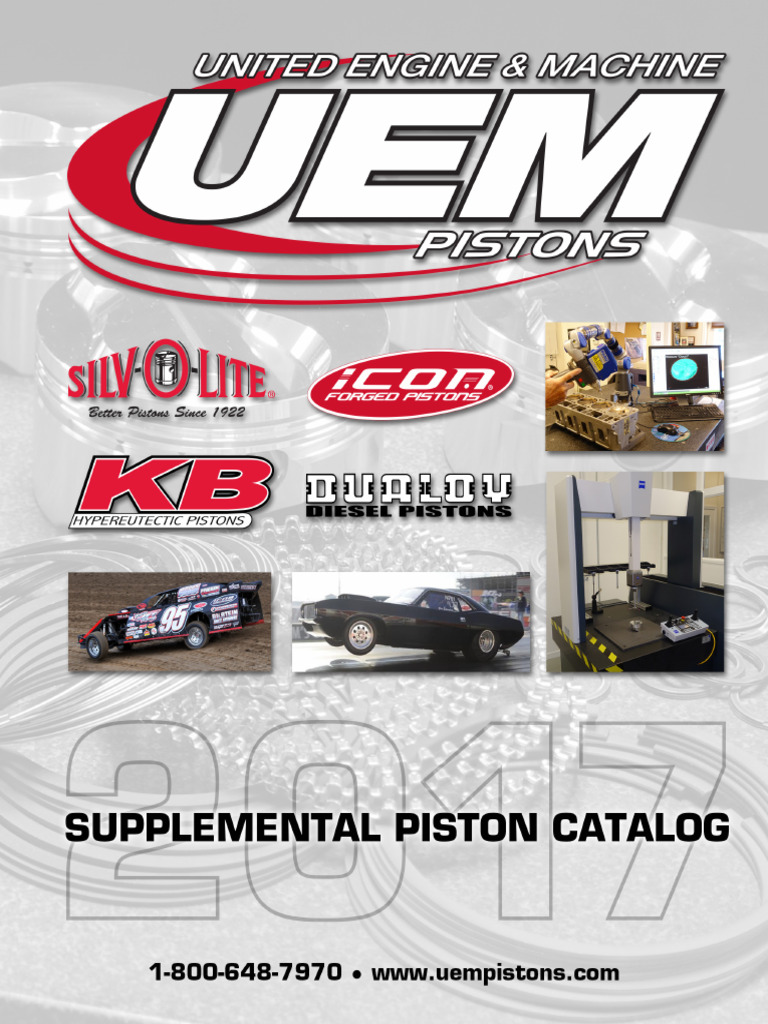 UEM Supplemental Catalog Web | PDF | Piston | Vehicle Technology